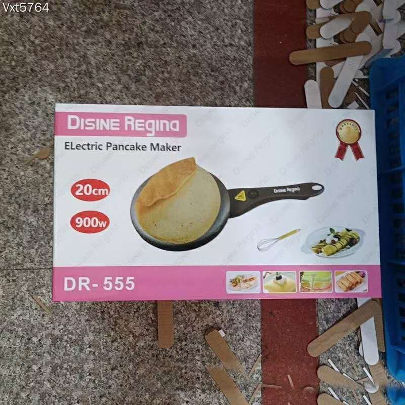 Electric Non-Stick Crepe Pancake Maker Popiah Cake Flat Pan Pizza ...