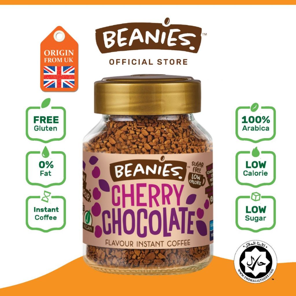 Beanies Flavour Instant Coffee - Cherry Chocolate | Shopee Malaysia