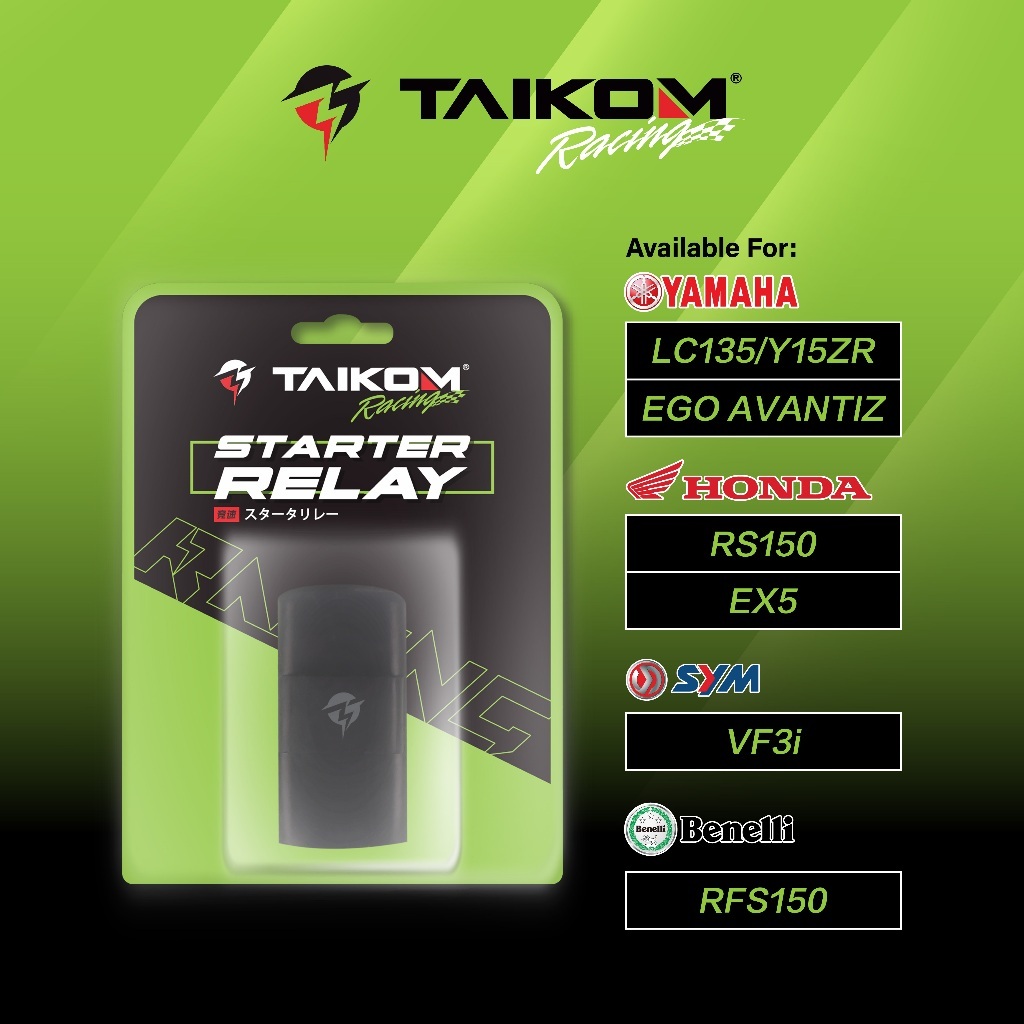 TAIKOM RACING STARTER RELAY YAMAHA EGO AVANTIZ/EGO SOLARIZ | LC135/EX5 ...