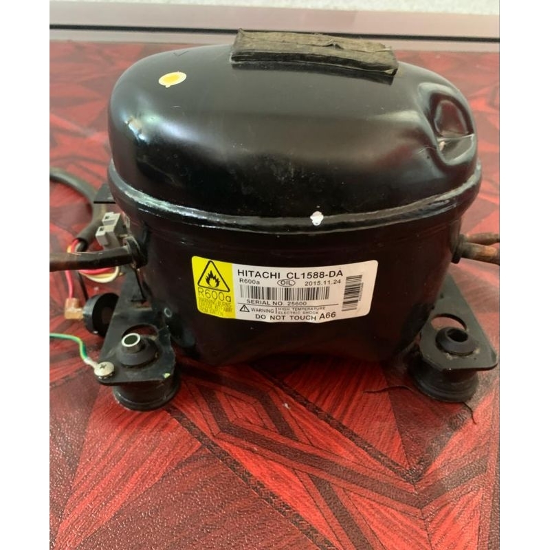 ORIGINAL COMPRESSOR PETI SEJUK INVERTER 2 PINTU HITACHI MODEL R-H350P7M ...