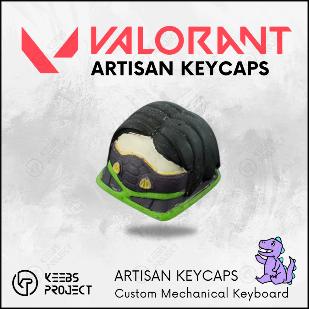[Ready Stock] Viper Valorant Artisan Keycaps 1U for Mehcanical Keyboard ...