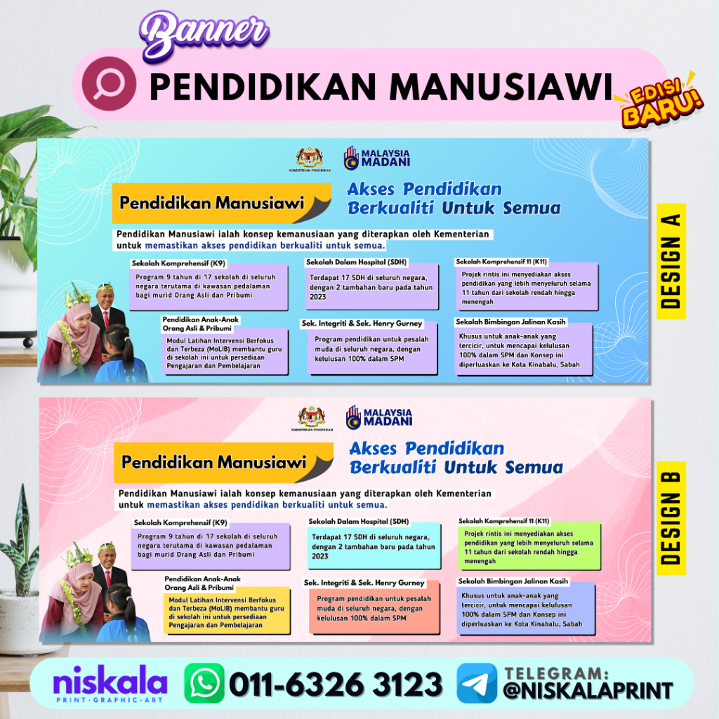 [ PENDIDIKAN MANUSIAWI ] Banner Pendidikan Manusiawi KPM | Pendidikan ...