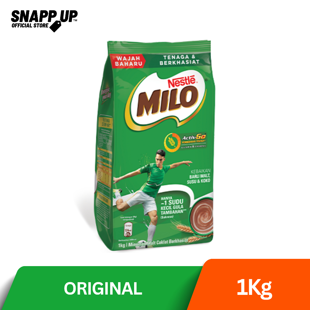 Nestle Milo Activ-Go Softpack 1Kg | Shopee Malaysia