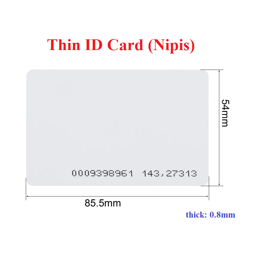 [Read Only] ID Card 125Khz RFID Proximity Card TK4100, EM4200, EM4100 ...