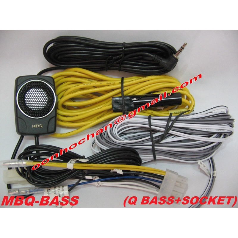 MBQ AW-10e 10" Car UnderSeat Super Slim Active Subwoofer Built In Power ...
