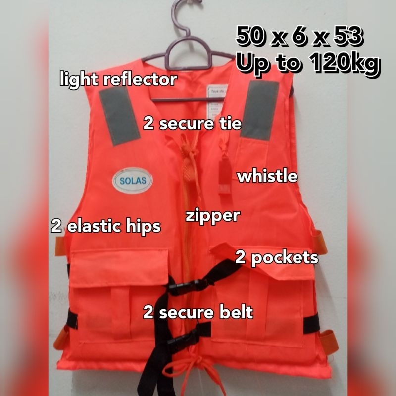 [PRELOVED] Life jacket jaket keselamatan | Shopee Malaysia