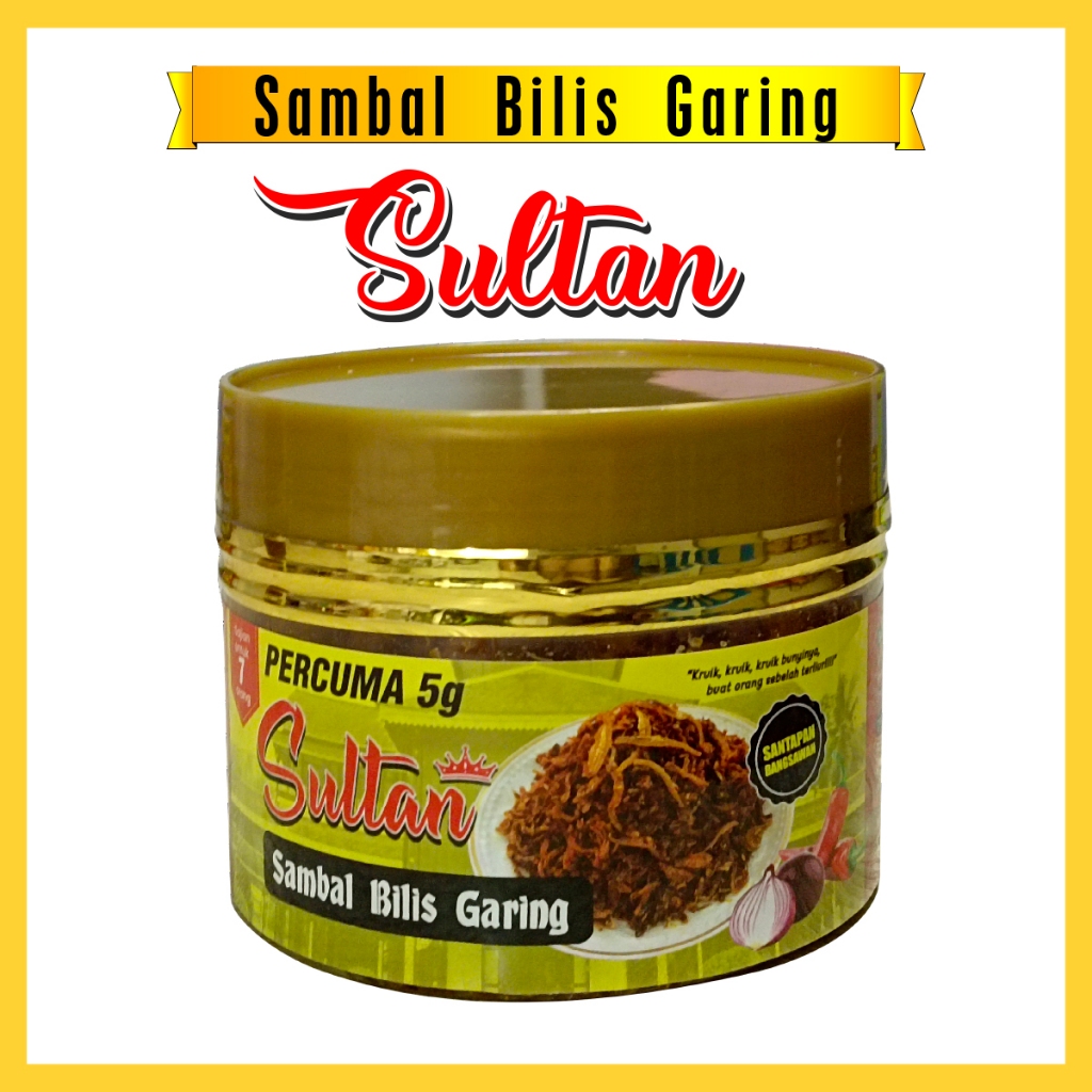 Sambal Bilis Garing SULTAN | Shopee Malaysia