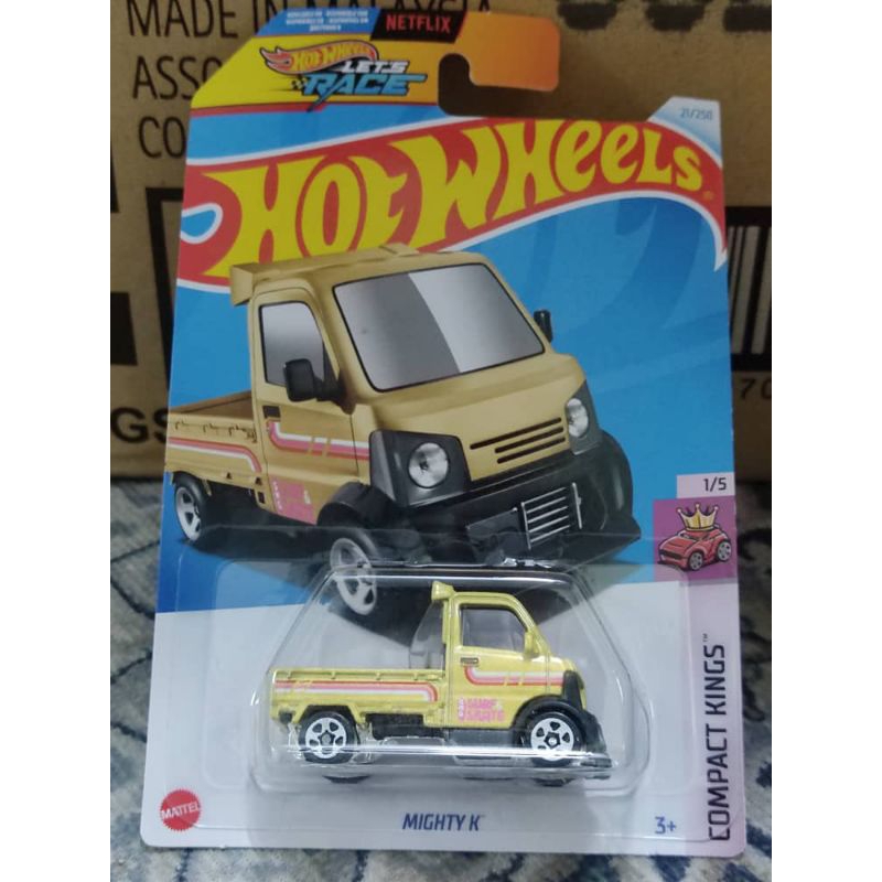 HOTWHEELS MIGHTY K (YELLOW) | Shopee Malaysia