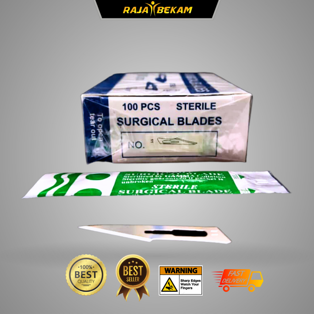 (HOT SELLING) 🔥 Surgical Blade/sterile ready -made incision knife (Fast ...