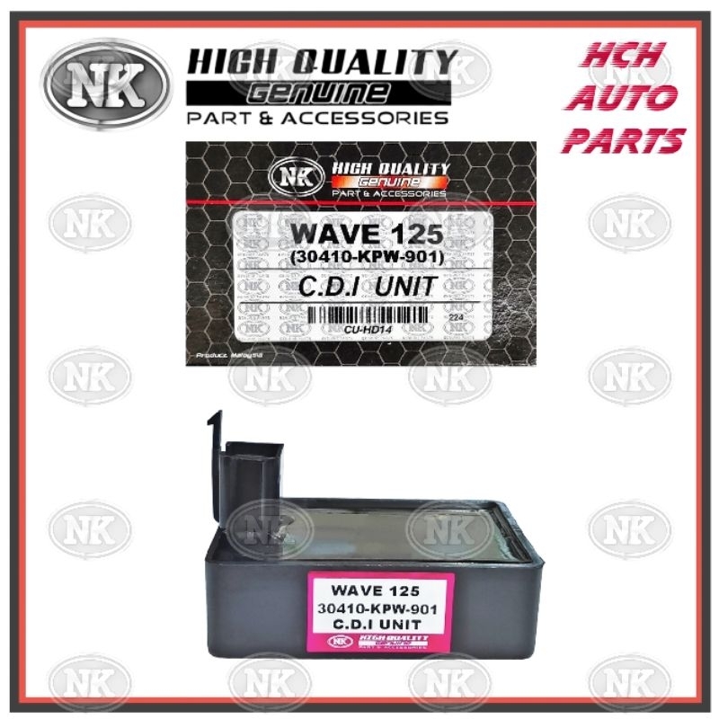 CDI UNIT - HONDA - WAVE 125/ WAVE 125R/ WAVE 125S/ WAVE 125X ULTIMO ...