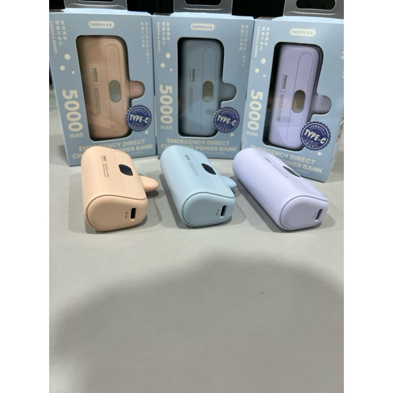 Remax Capsule Series 2A 5000mAh Power Bank（Random colour） | Shopee Malaysia