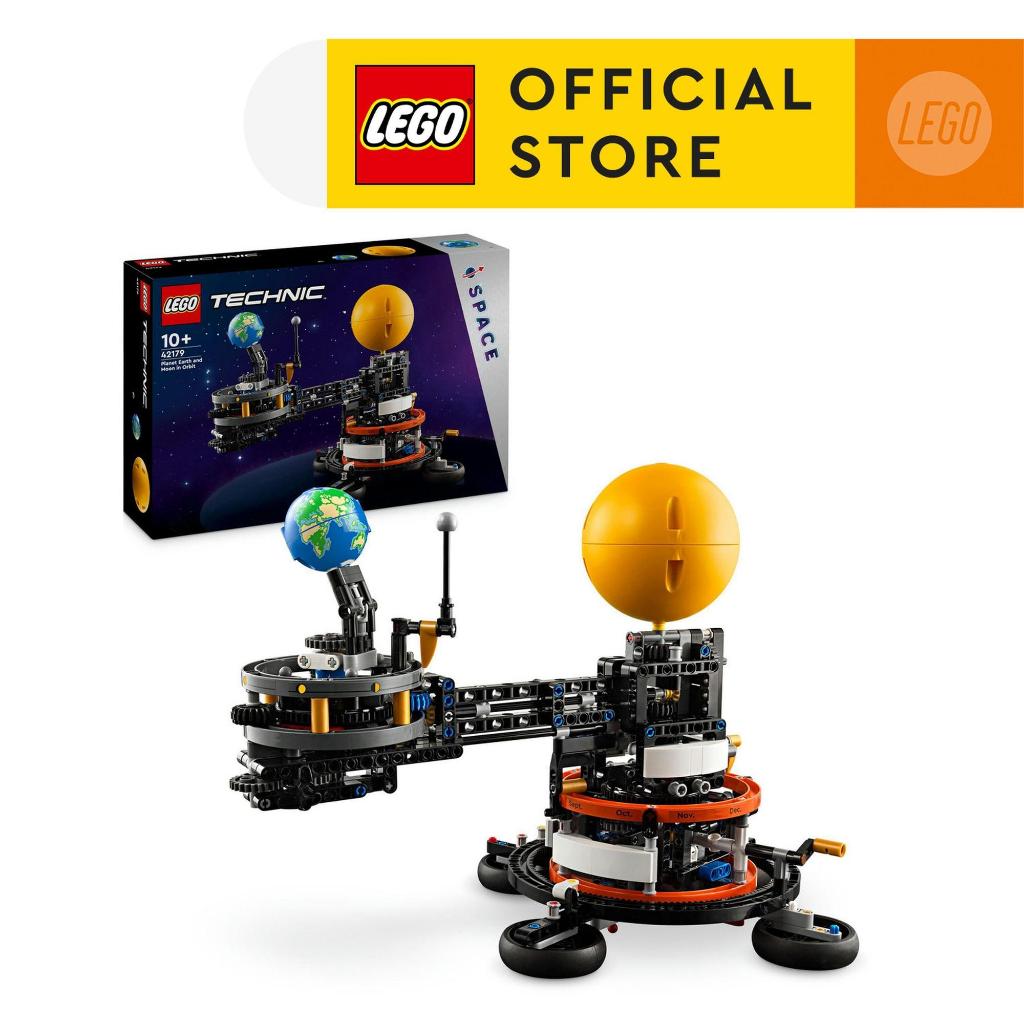 LEGO Technic 42179 Planet Earth and Moon in Orbit (526 Pieces) | Shopee ...
