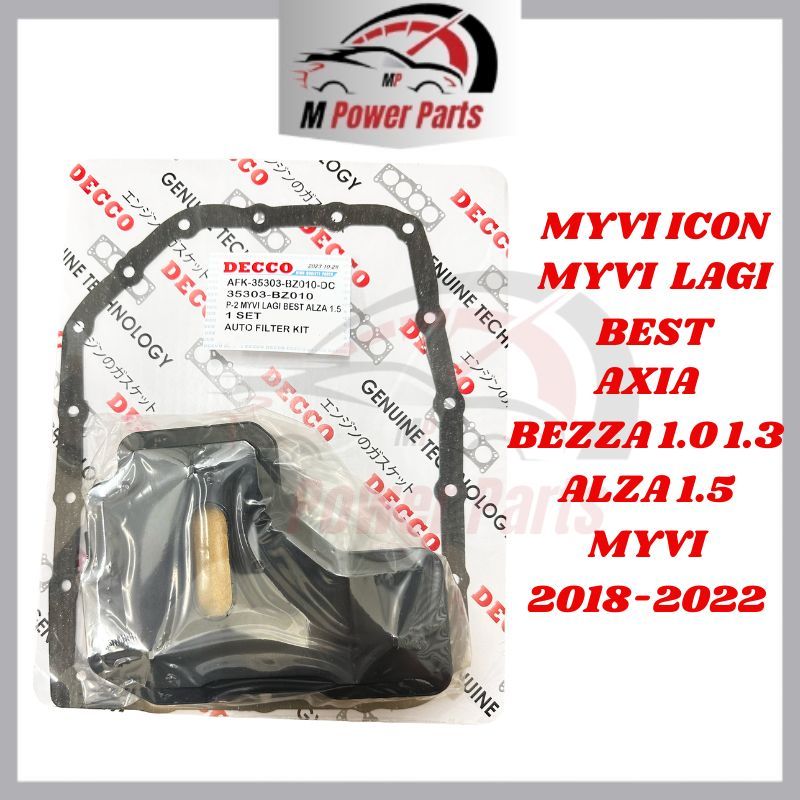 DECCO Auto Filter Myvi ICON Lagi Best Myvi G3 Axia Beeza Alza 1.5 Auto ...
