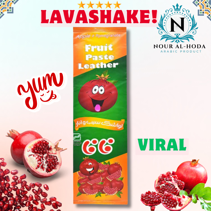 Lavashak Fruits Paste Leather +-50G Fruit bar fafa pomegranate flavor ...