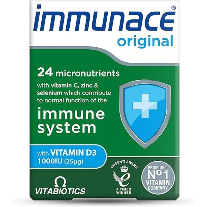 Ready Stock Available EXP JUL 2027 Vitabiotics Immunace Original 30 ...