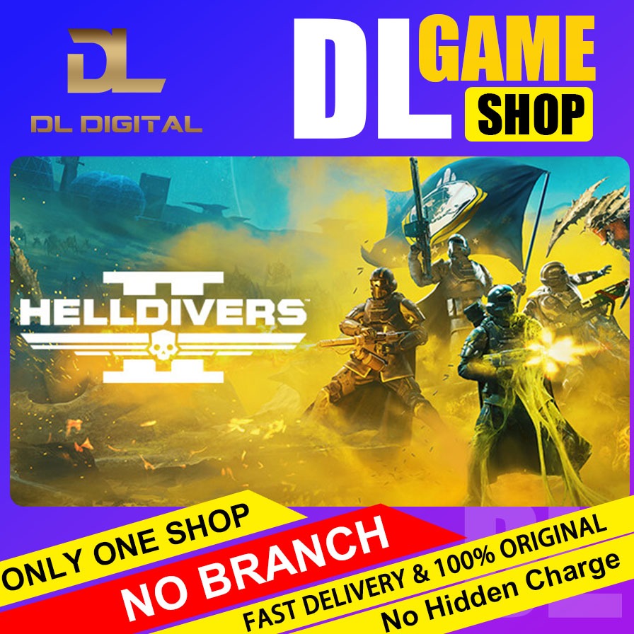 HELLDIVERS 2 (PC Steam Original Game) | Shopee Malaysia