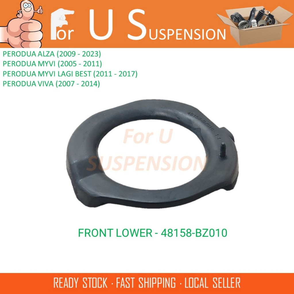 1 PIECE FRONT COIL SPRING RUBBER LOWER -48158-BZ010 PERODUA MYVI,MYVI ...