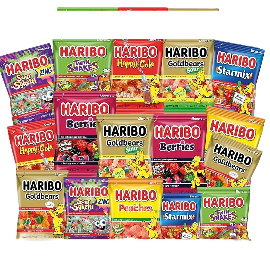 HARIBO ASSORTED GUMMY 80G | Shopee Malaysia