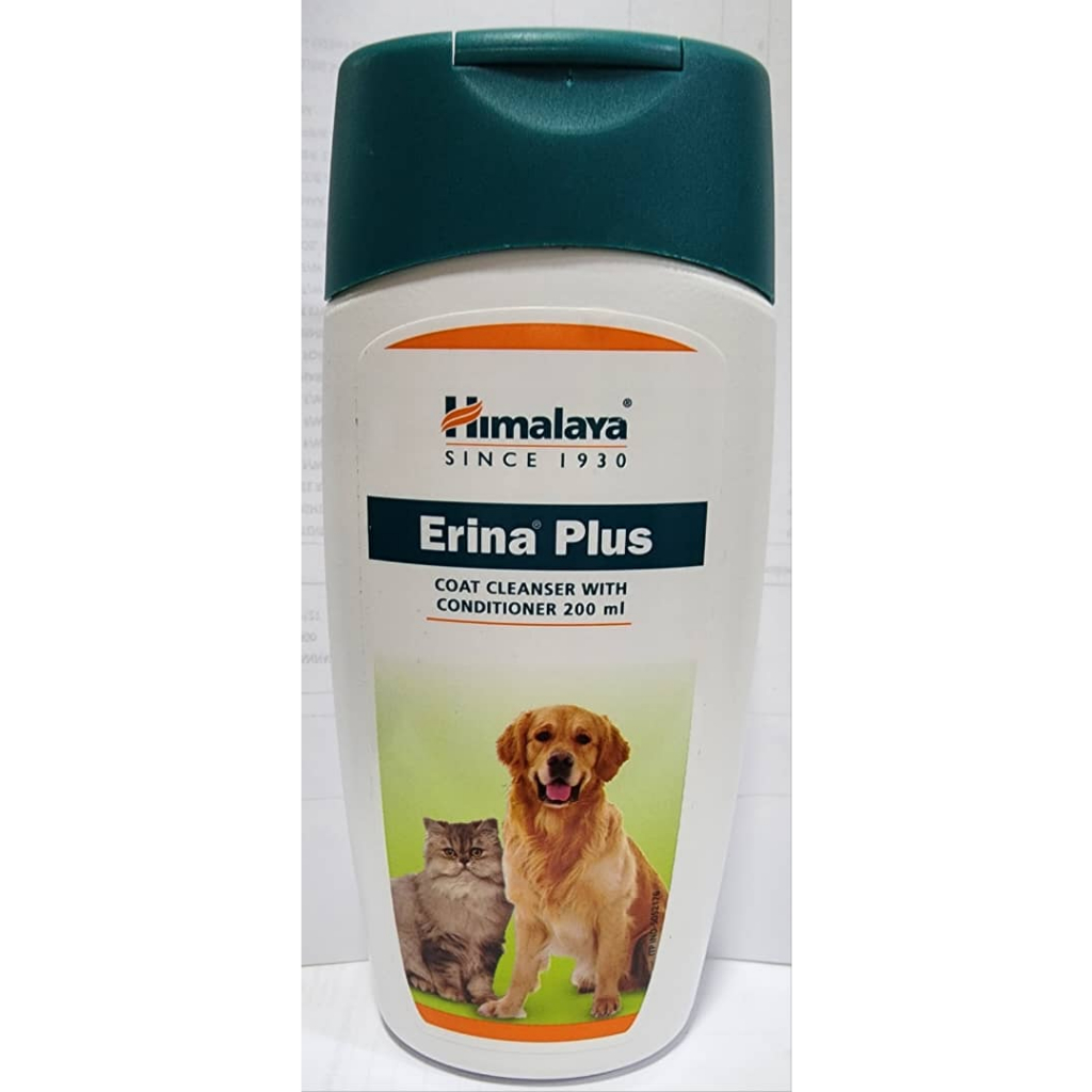 Himalaya Erina Plus Coat Cleanser with Conditioner 200ml (Expiry 2026 ...