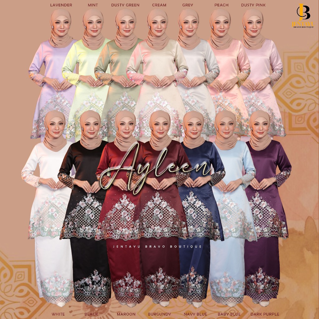 AYLEEN KURUNG PAHANG PLUS SIZE - HARI RAYA - KENDURI - BRIDESMAID ...