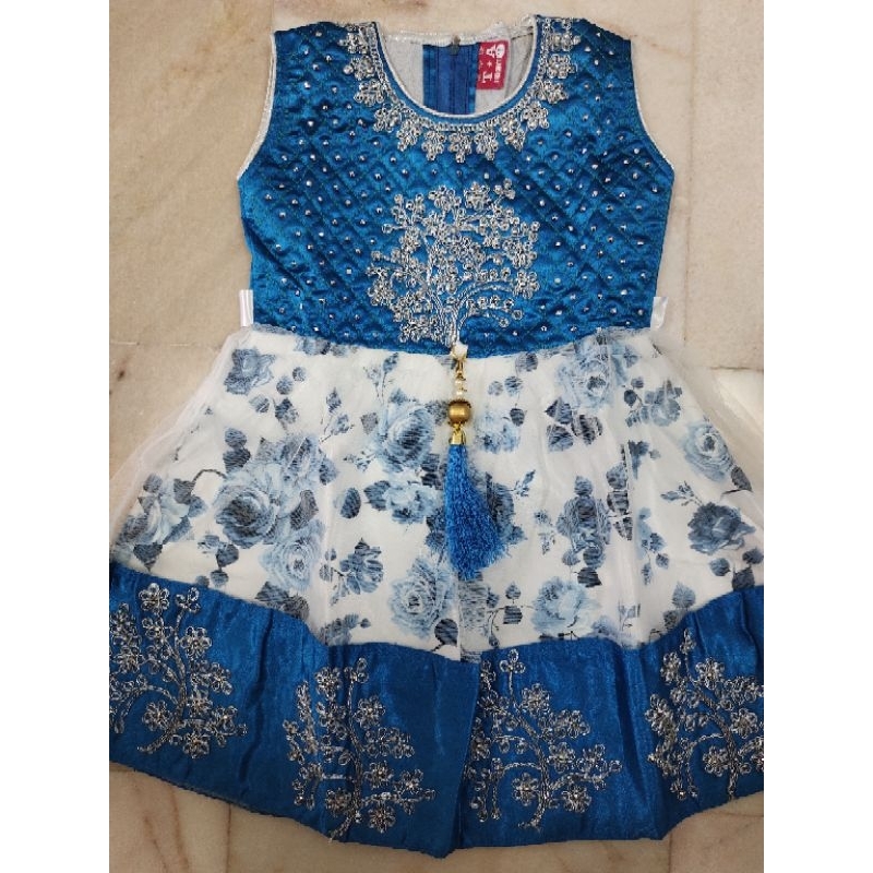 (ReadyStock) Girls Punjabi Suit Gaun Type Choli Collection Baby Punjabi ...