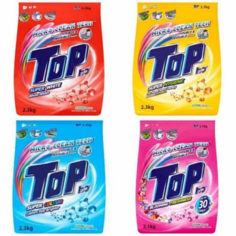 Top Detergent Powder 2.1Kg | Shopee Malaysia