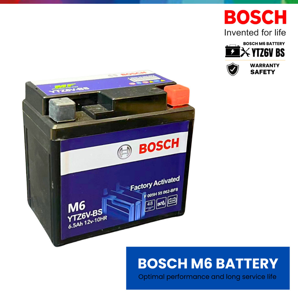YTZ6 YTZ6V YTX5L YTZ7S BOSCH BATTERY RS150 CBR 150 VARIO150 AIR BLADE ...