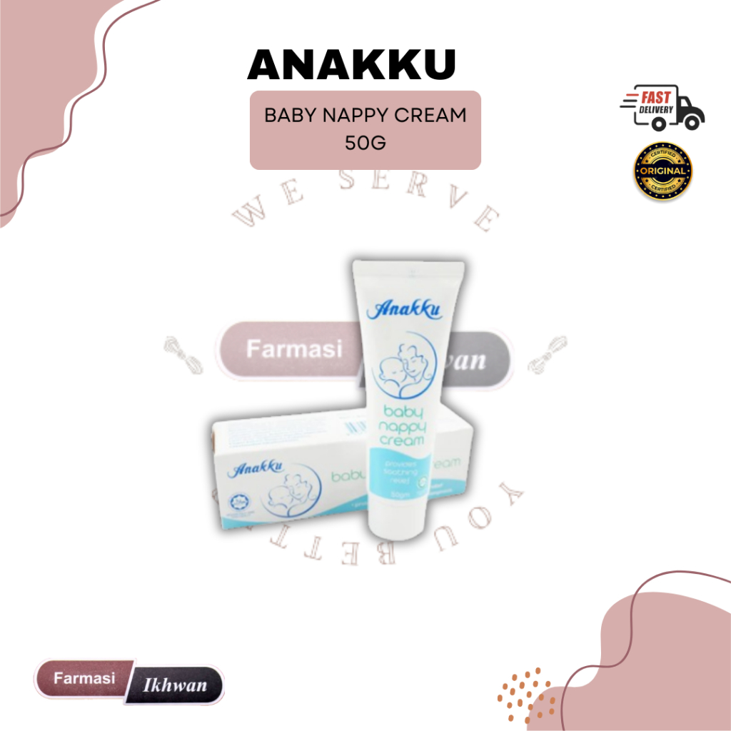 Anakku Baby Nappy Cream 50G | Shopee Malaysia