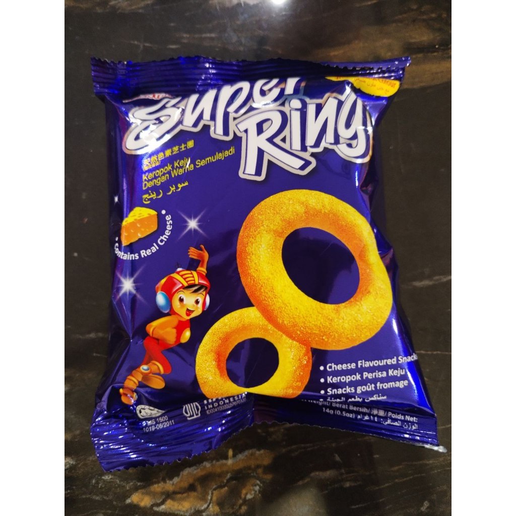 (Childhood Snack) Oriental Super Ring Cheese Snacks 14g | Shopee Malaysia