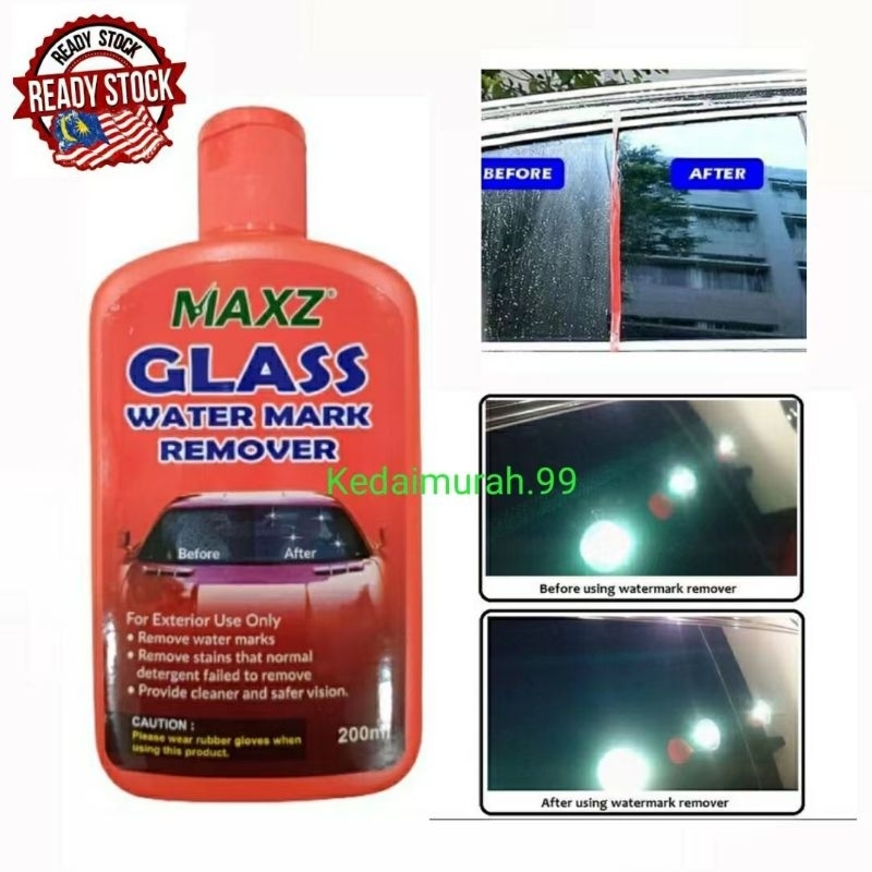 200ml Watermark Remover Car Glass Pengilat Cermin Kereta Windshield ...