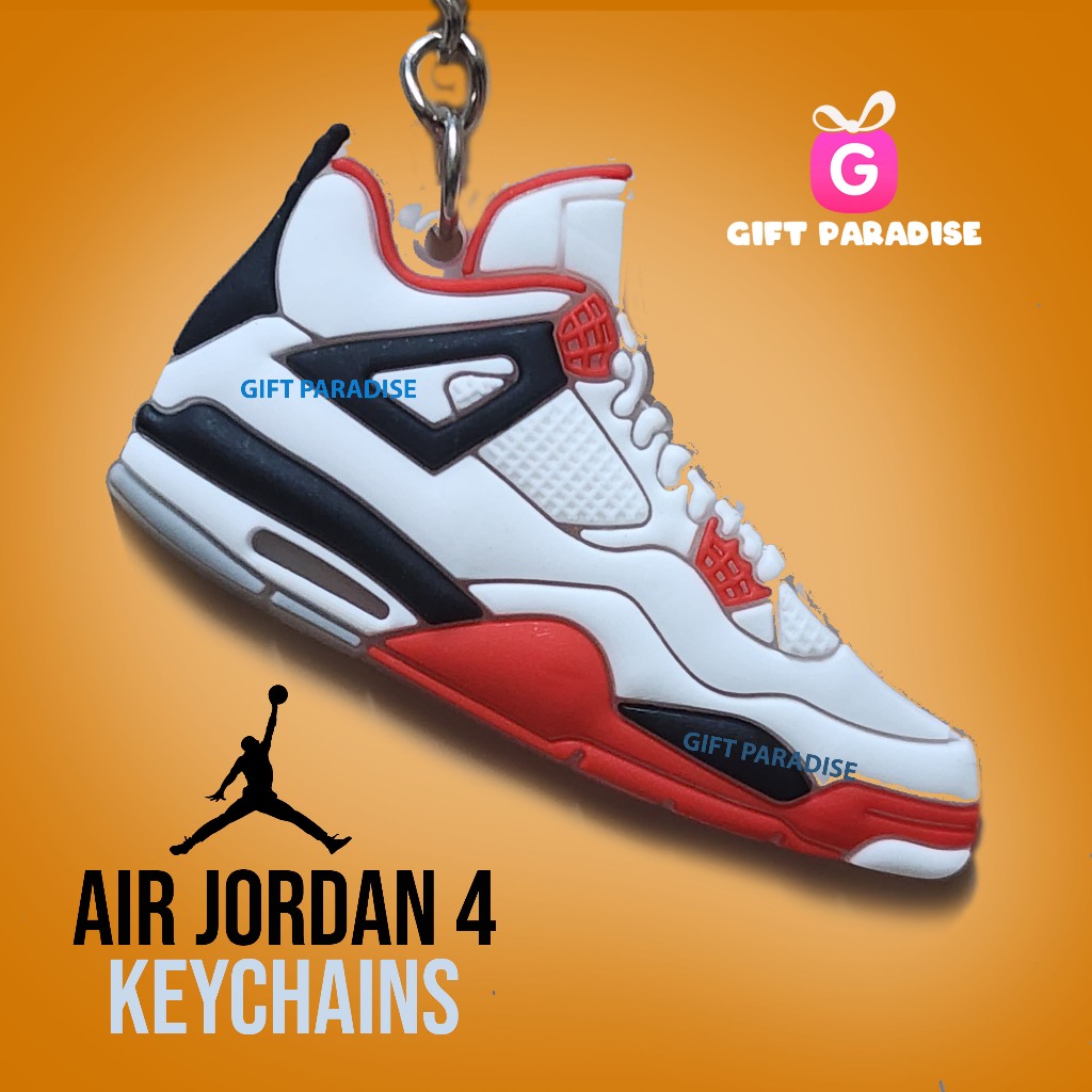 POPULAR SHOE NIKE AIR JORDAN 4 KEYCHAIN SNEAKER | Shopee Malaysia