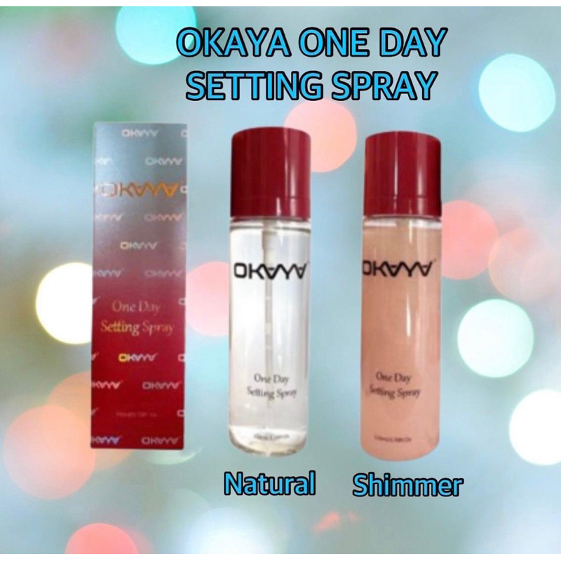 okaya Makeup Setting Spray | Shopee Malaysia