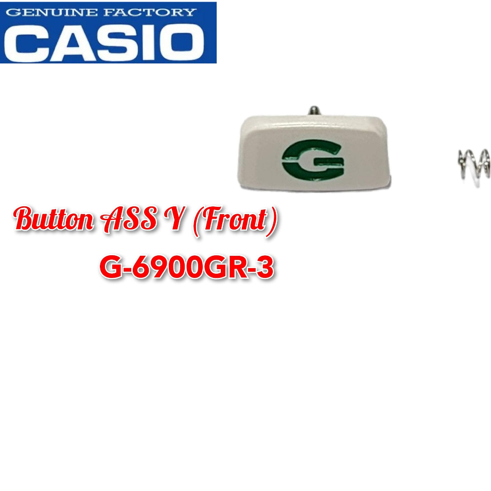 Casio G-shock G-6900GR-3 Replacement Parts - BUTTON ASS Y (FRONT ...
