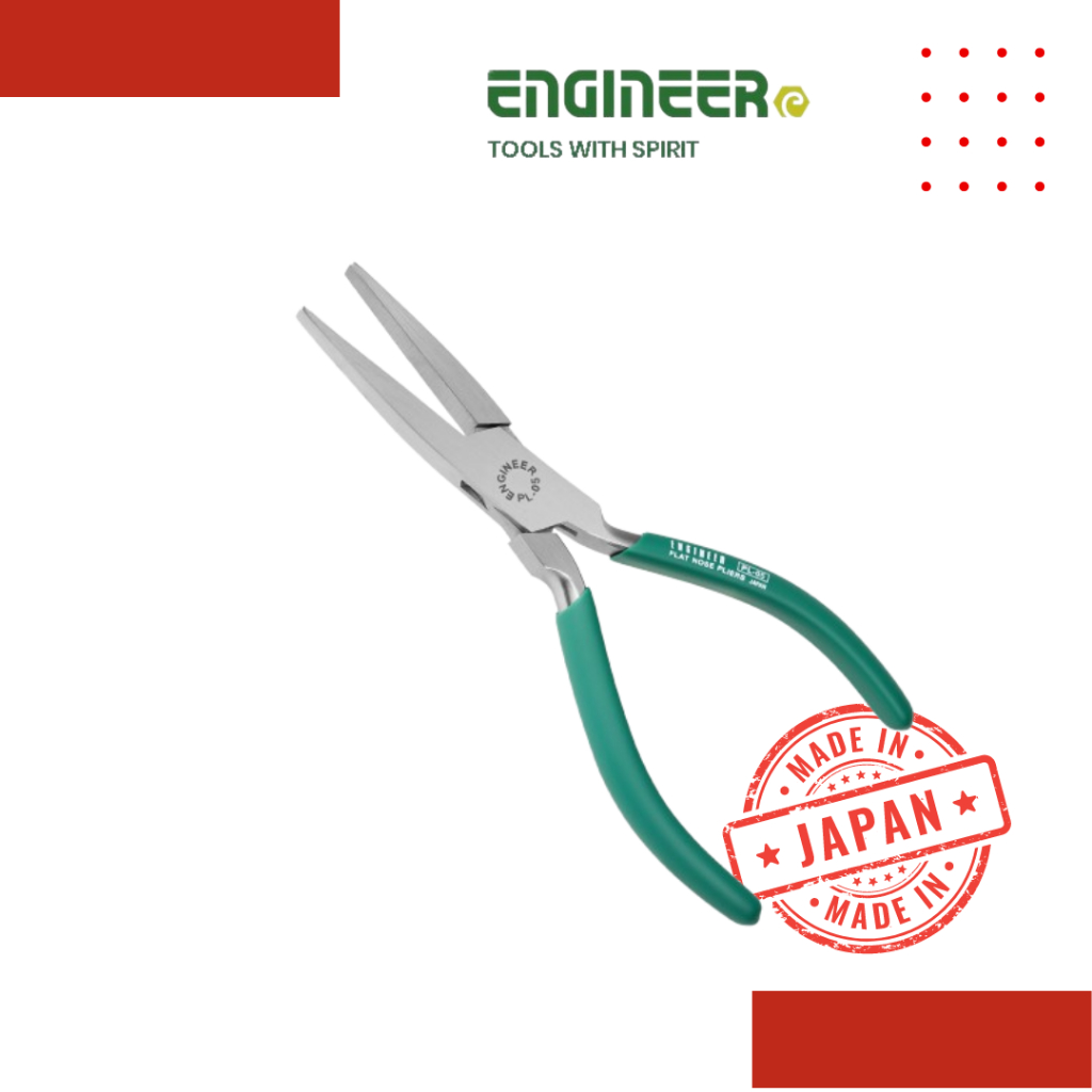 ENGINEER PL05 Long Flat Nose Pliers | Shopee Malaysia