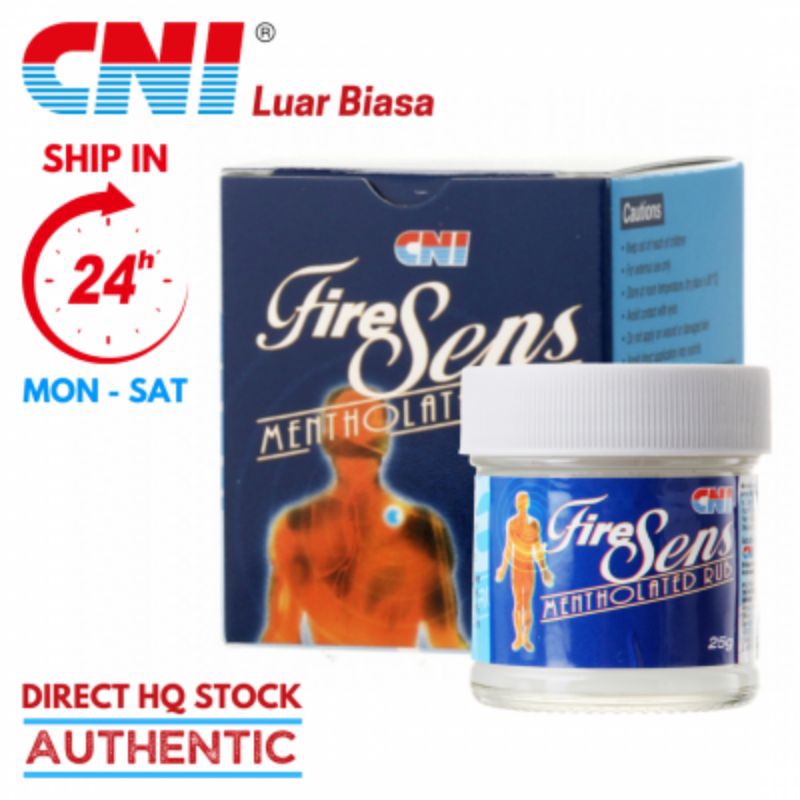 Mentholated Rub Fire Sense CNI | Shopee Malaysia