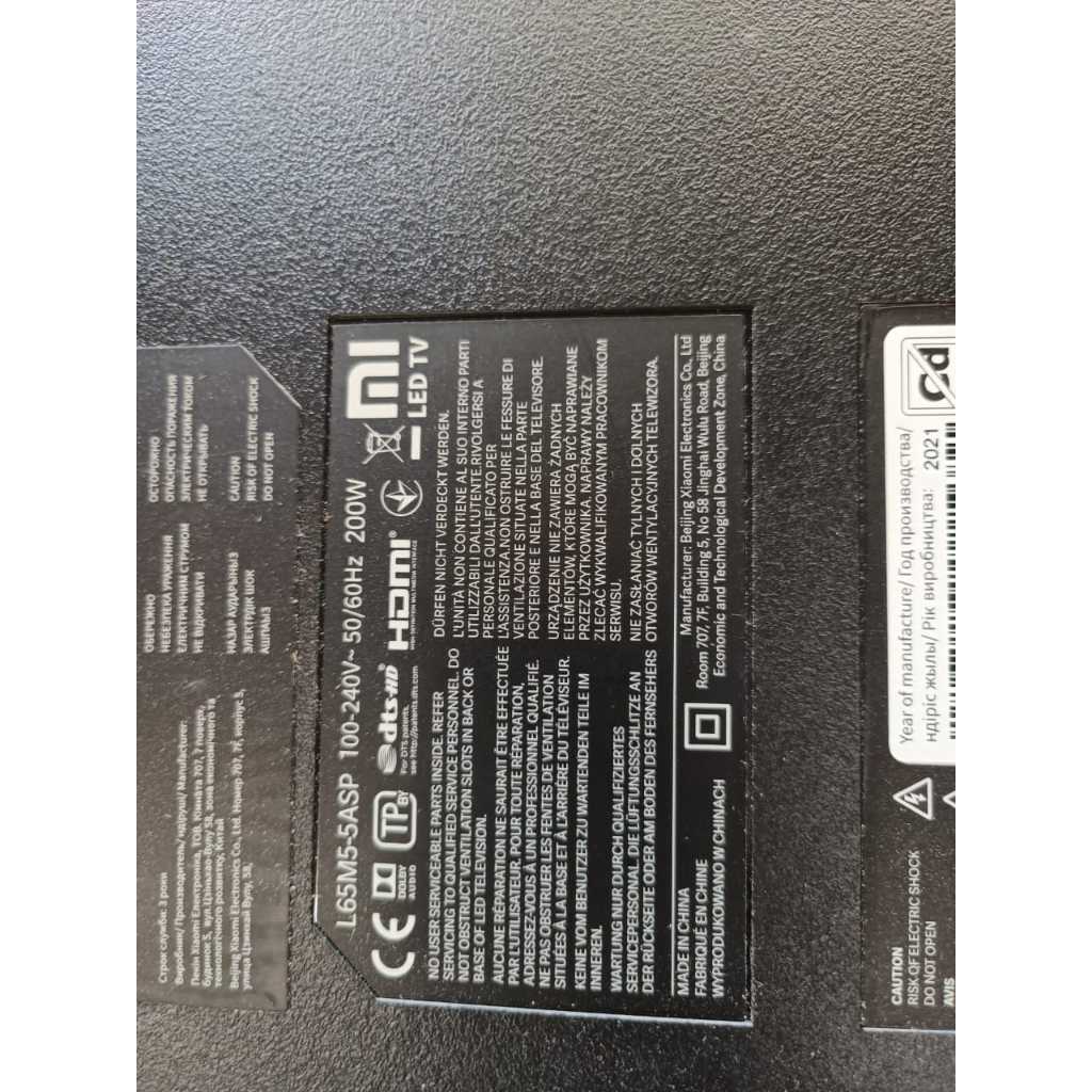 MI LED TV L65M5-5ASP | Shopee Malaysia