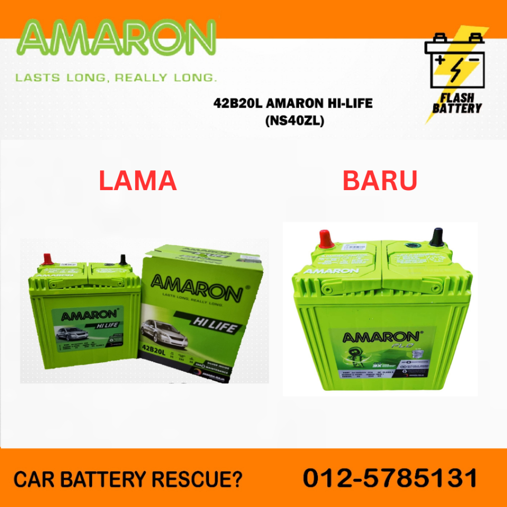 [ Installation Provided ] 42B20L | NS40ZL | Amaron Hi-life | Car ...