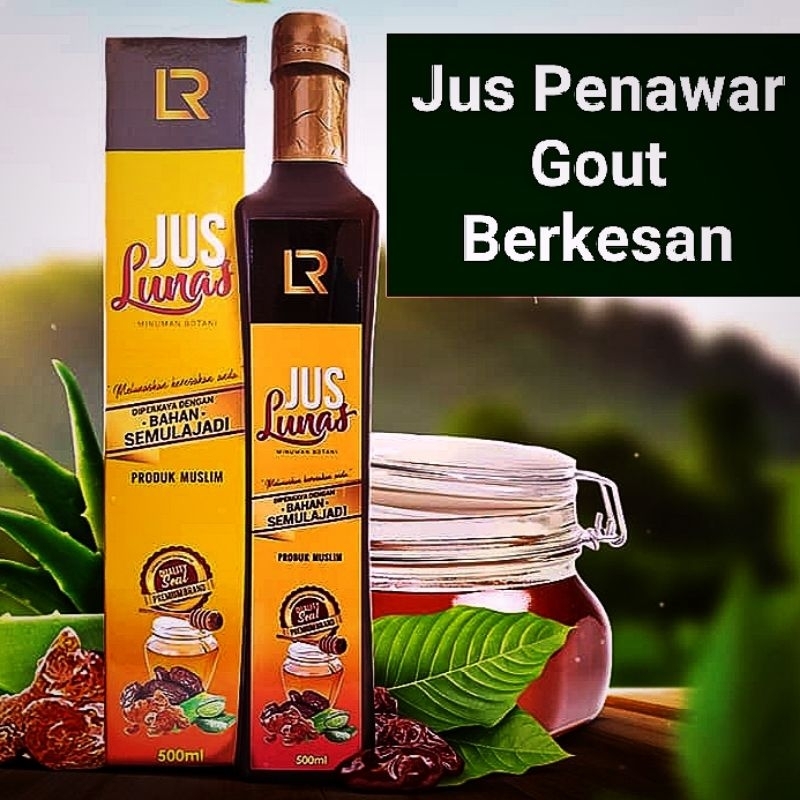 Jus Penawar Gout Berkesan (500ml) Gaut sakit sendi lutut bengkak ibu ...
