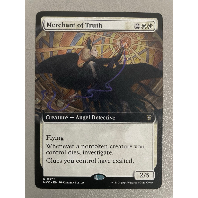 MTG:Murders at Karlov Manor (MKM) R0322 - Merchant of Truth (Extended ...