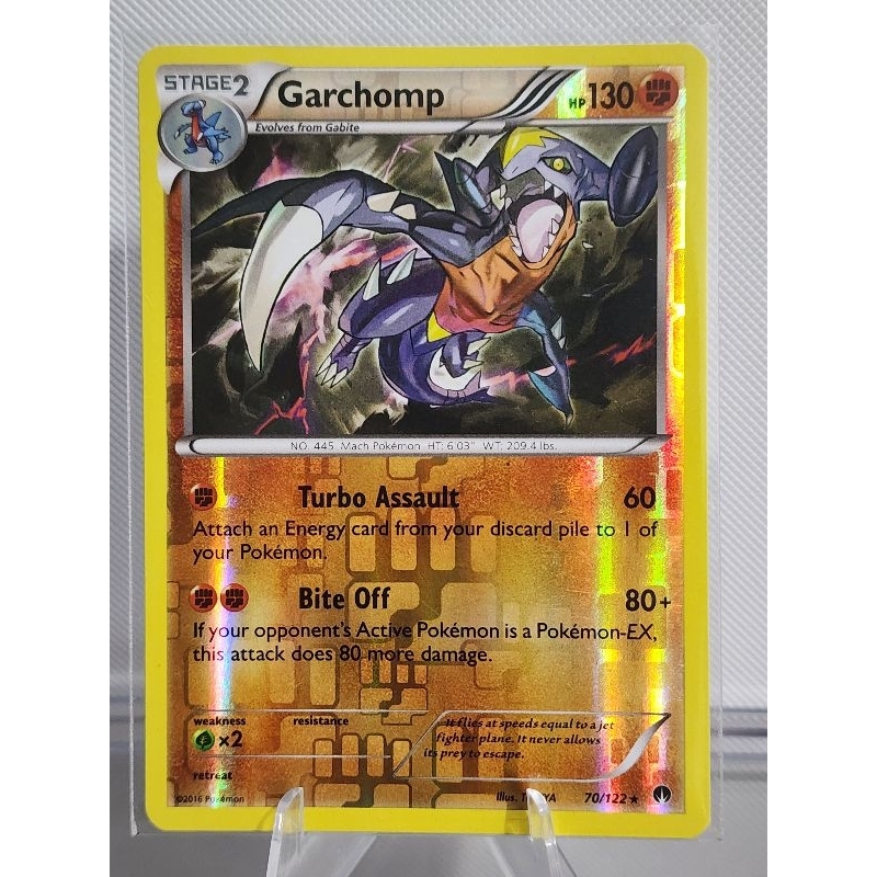 2016 Garchomp Card (Rare Reverse Holo) | Shopee Malaysia