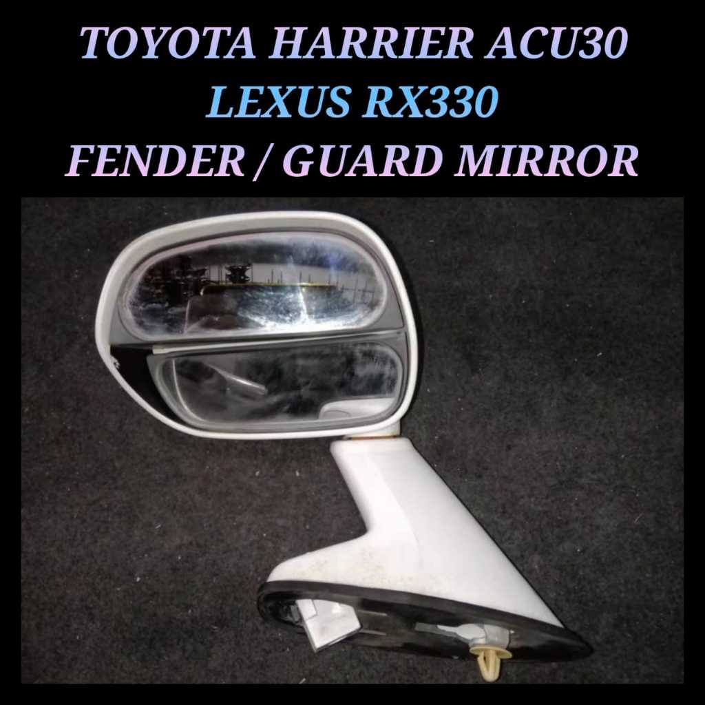 🇯🇵🇯🇵 Front Fender / Mudguard Mirror Toyota Harrier ACU30 Lexus RX330 ...