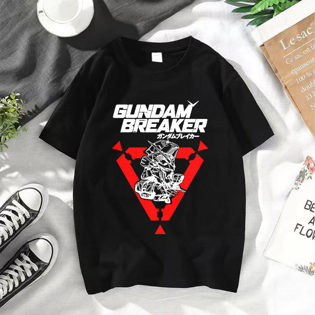 mybhaju gundam animation vintage oversize street wear t-shirt plus size ...