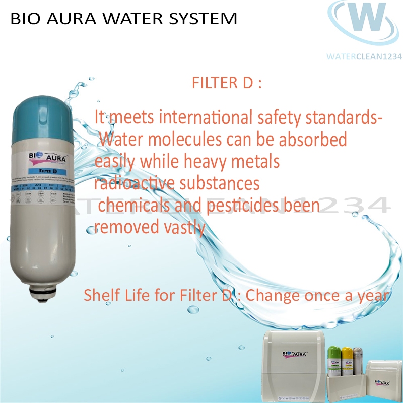 BIO AURA Water System ( Full Set / Filter Cartridge A,B,C,D,E,F ) - Bio ...
