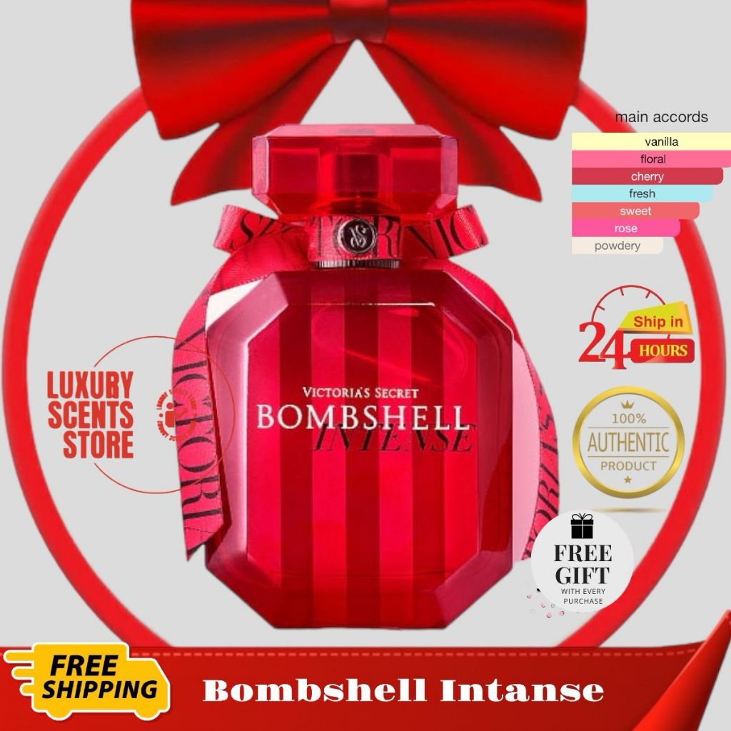 💯%(Original) Bombshell Intense 100ml For Women | Shopee Malaysia