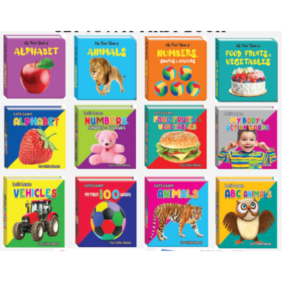 MY FIRST BOOK (12 TAJUK)/ PADDED BOOK/ BUKU KANAK-KANAK | Shopee Malaysia