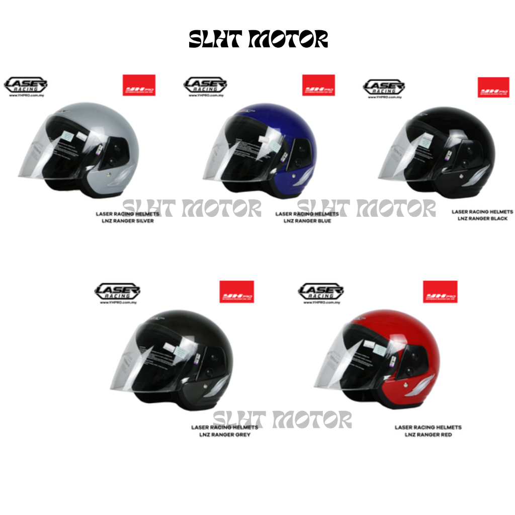 LASER HELMET RANGER WITH VISOR🔥 HELMET MURAH🔥 | Shopee Malaysia