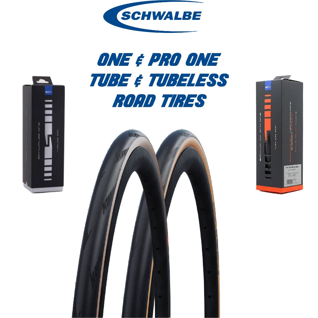 Schwalbe ONE/PRO ONE Tube & Tubeless Easy TLE Foldable Road 700C Tyre ...