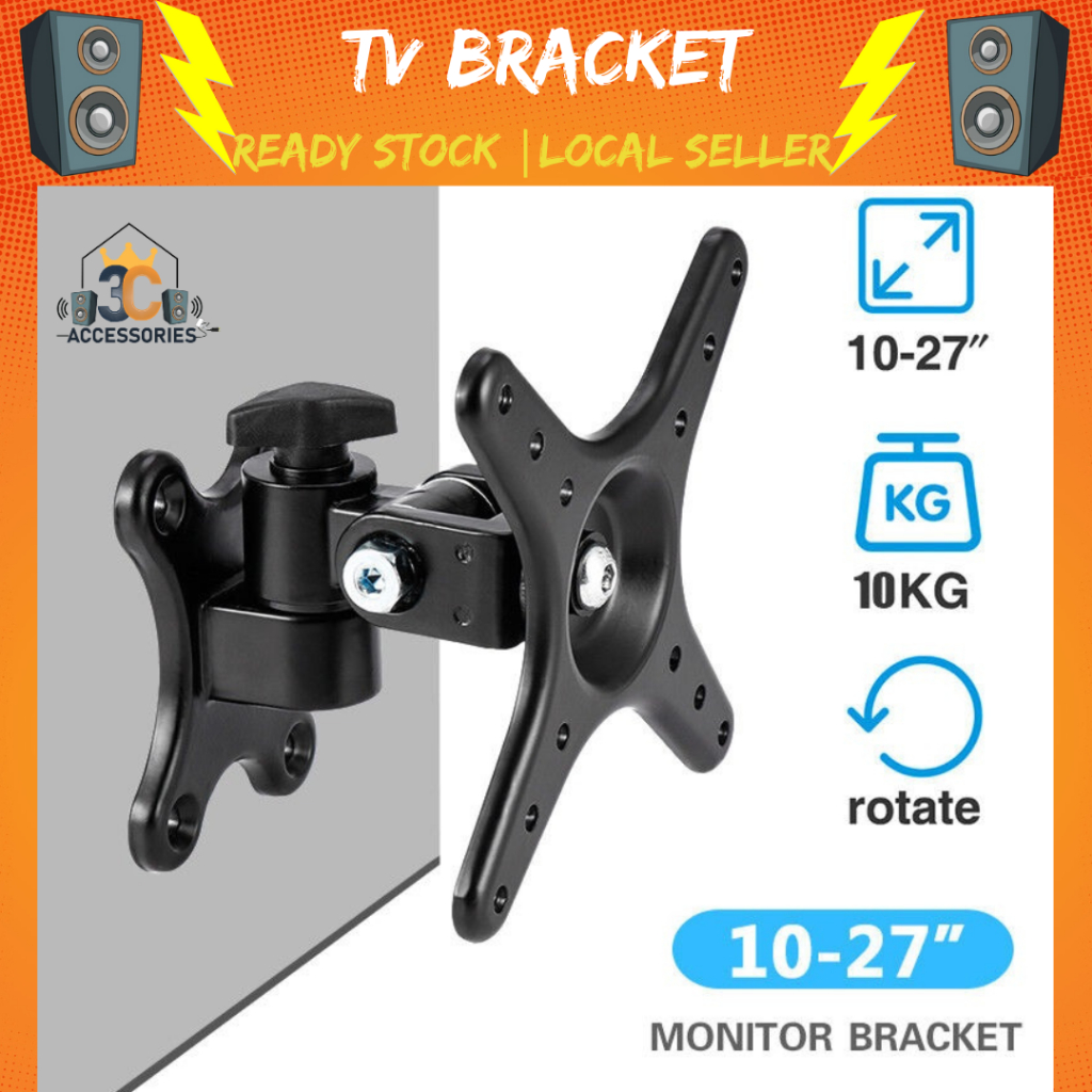 S10 TV Wall Mount Bracket Flat Panel TV Frame Stand Holder Aluminum ...