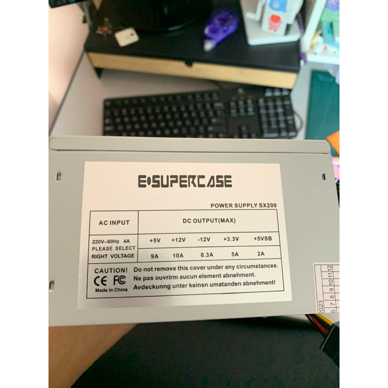 E-super case power supply SX-200 (New) | Shopee Malaysia
