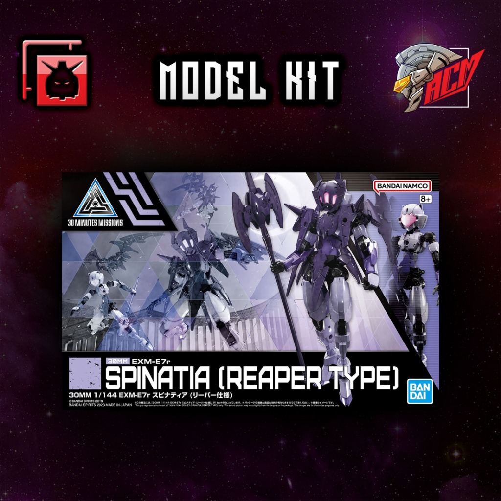 *READY STOCK* 30MM 1/144 EXM-E7r SPINATIA (REAPER TYPE) | Shopee Malaysia